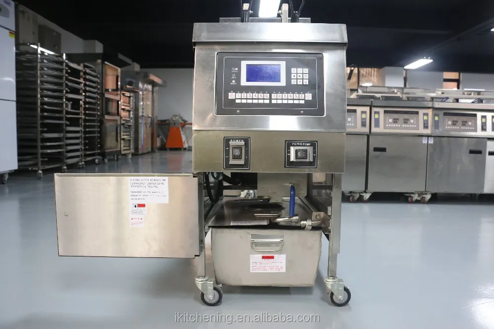 Electric Mcdonalds Deep Fryer / Fried Chips Machine Equipment For ...
