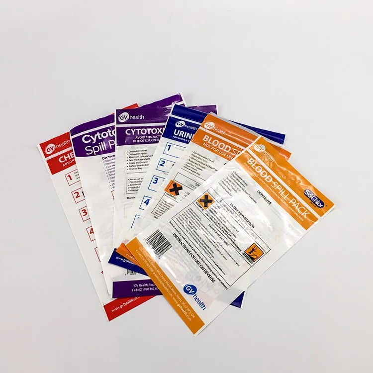 Pe Plastic Yellow First Aid Medical Waste Bag,Infectious Emergency ...