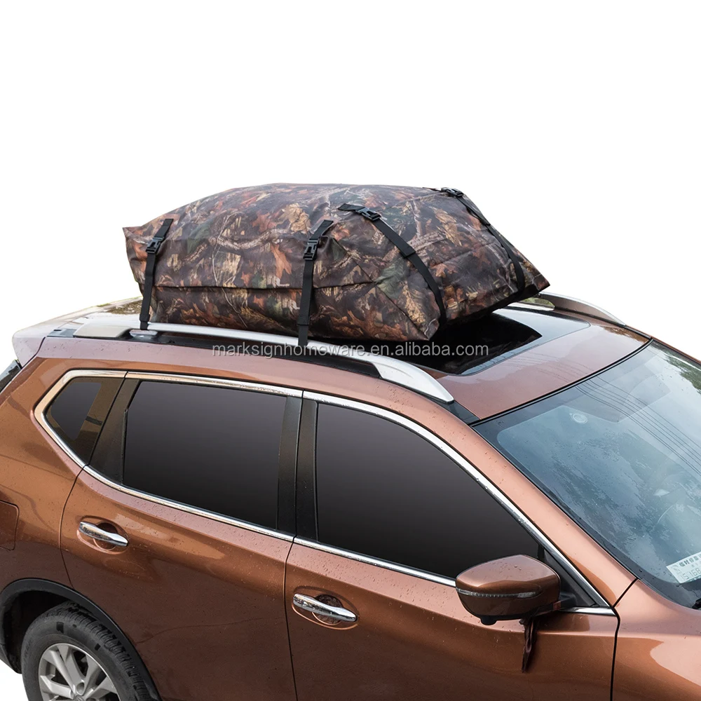 Patented Original Design-100% Waterproof Aerodynamic Car Roof Bag,13 ...
