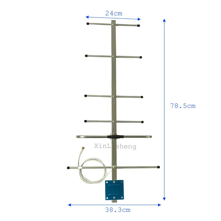 Tunnel Single Transmit Antenna 470mhz Outdoor 433mhz Yagi Aerial