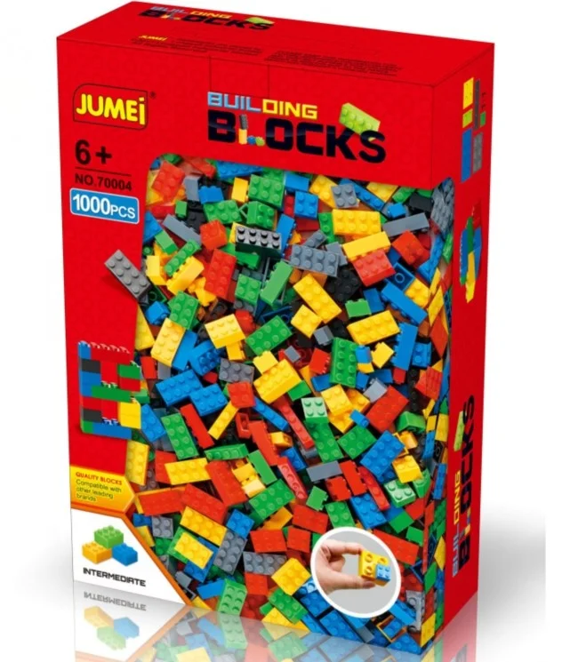 1000 Pieces Plastic Construction Diy Educational Toy Customized 1000 ...