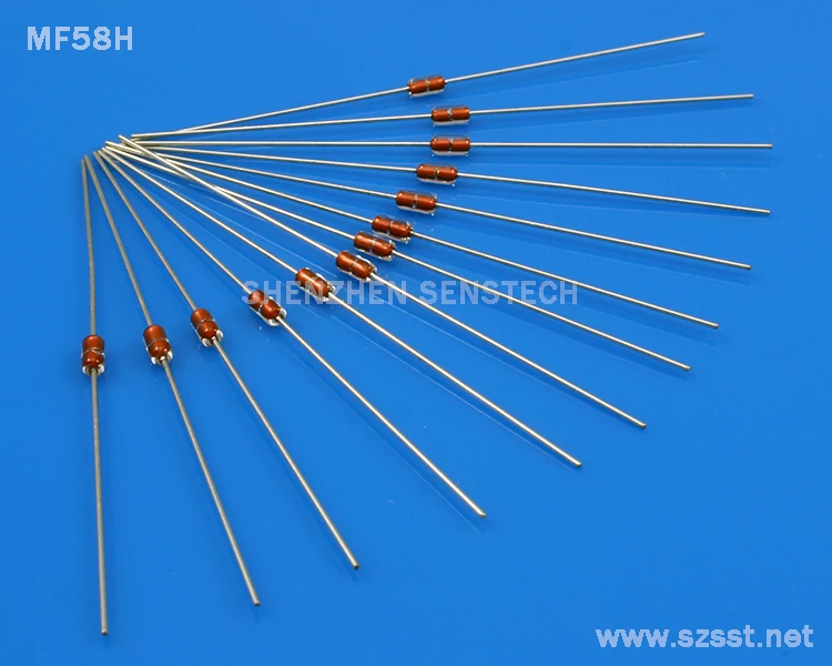 High Precision Glass Encapsualted Diode Mf58 Ntc Thermistor 10k 50k ...