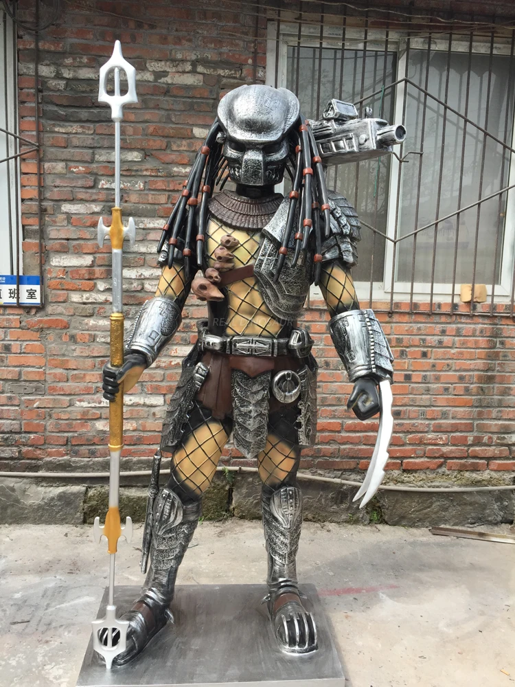 Fiberglass Predator Sculpture Custom Figure Model - Buy Predator ...