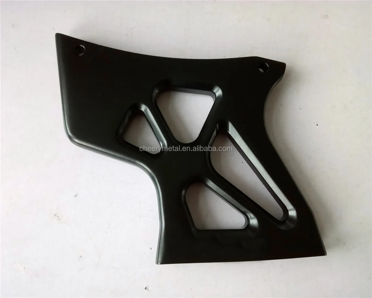 Black High Quality Car Tail Bracket,Customized Aluminium Cnc Machine ...