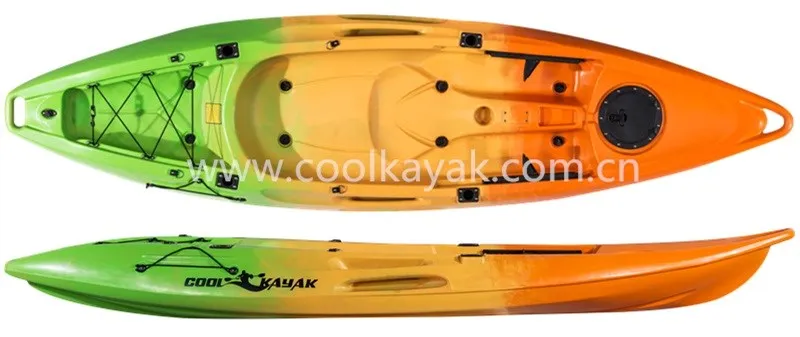 Kuer Glide 1+1 Plastic Kayak For 2 Person - Kid Kayak With Adult Roto ...