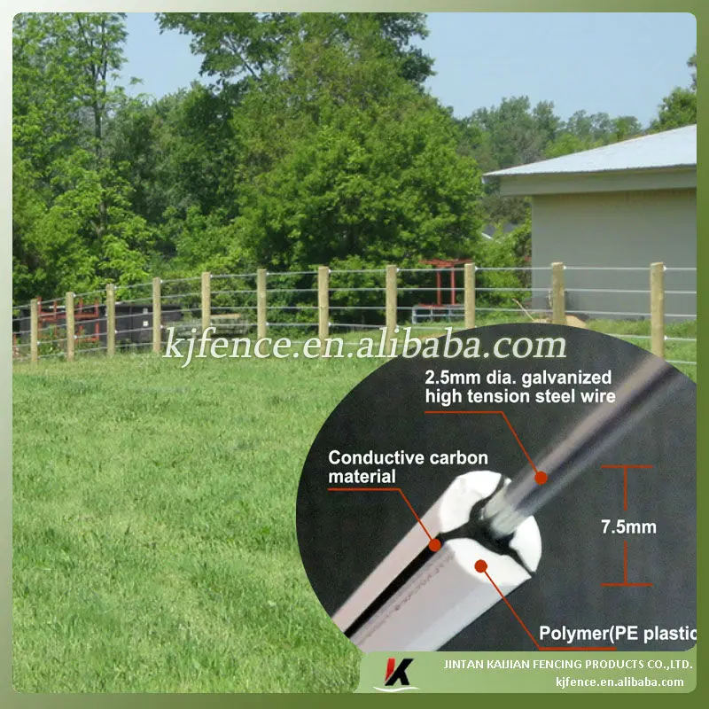 Poly Coated Electric Wire Fence - Buy Poly Coated Electric Wire Fence ...