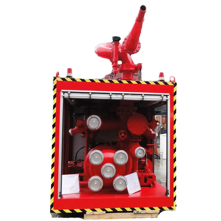 Large Flow Containerized Fire Fighting System - Buy Large Flow ...