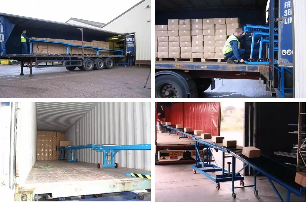 Belt Conveyor /incline Conveyor For Truck Loading And Unloading - Buy ...