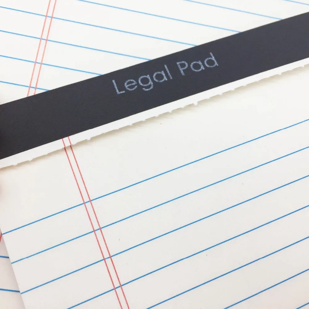 Standard School A4 A5 Custom Printing Writing Office Legal Pad - Buy ...