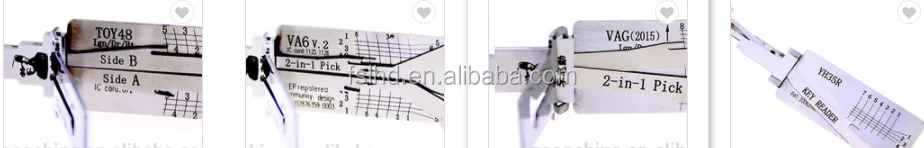 Lishi 2 In 1 Sip22 Car Door Lock Pick Decoder And Unlock Tool For Fiat ...