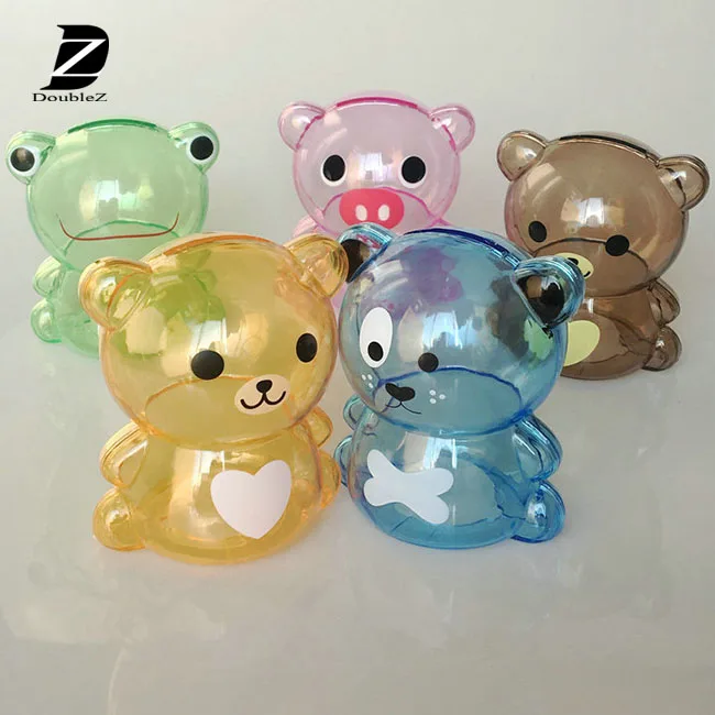 Plastic Transparent Money Box Frog Piggy Bank - Buy Frog Coin Bank,Frog ...