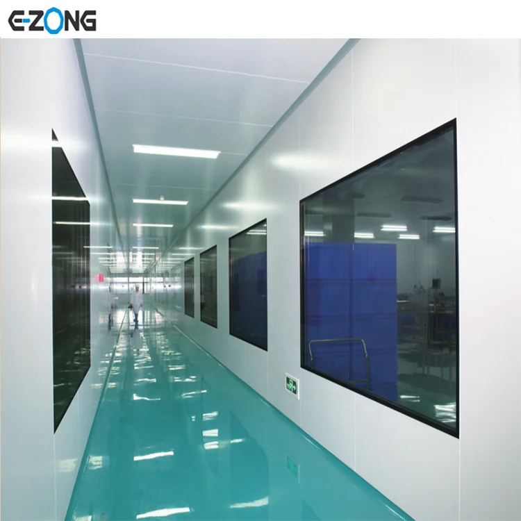 Hospital Lab And Factory Cleanroom Workshop Double Insulating Tempered ...