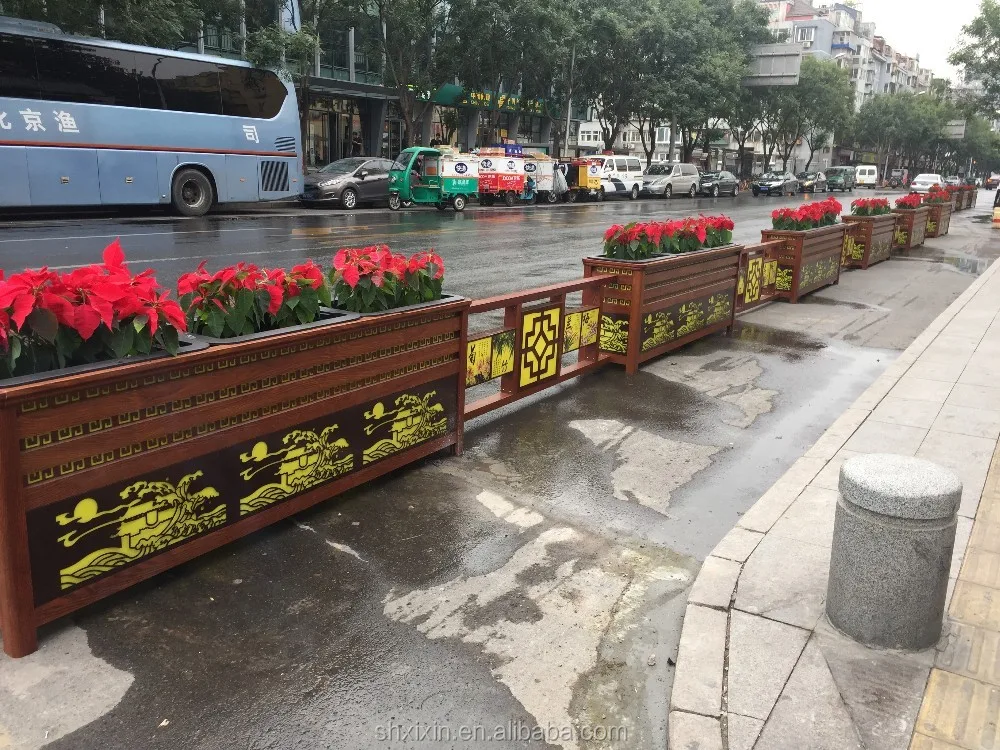 Intelligent Smart Road Safety Traffic Barrier Self Watering Electronic ...