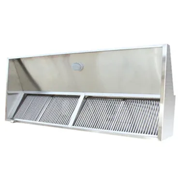 Stainless Steel Commercial Kitchen Air Condensate Exhaust Hood For ...