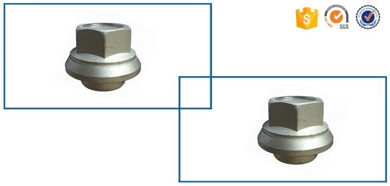 M22x1.5 Two Piece Truck Wheel Nut With Revolving Washer - Buy Truck ...