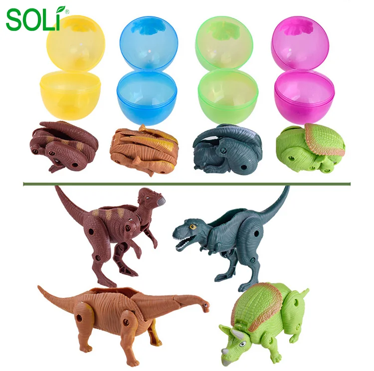 Best Selling Deformed Capsule Children Cartoon Toy - Dinosaur Egg