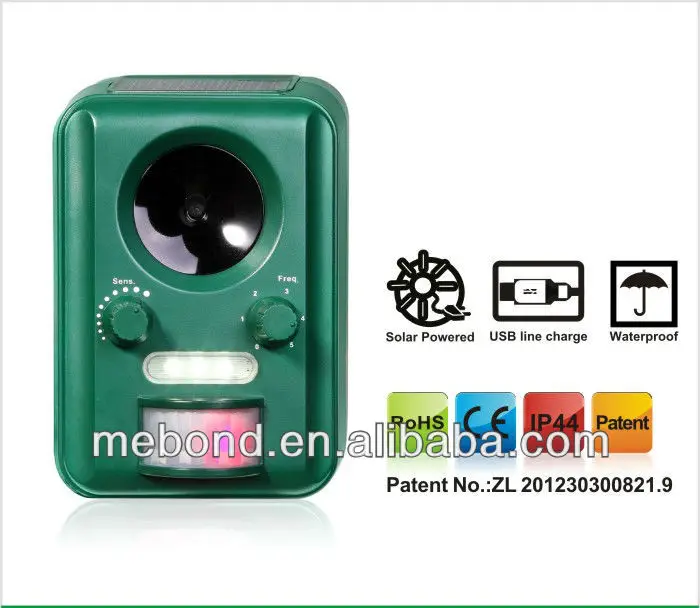 Hot Selling Solar Ultrasonic Monkey Repeller - Buy Monkey Repeller ...