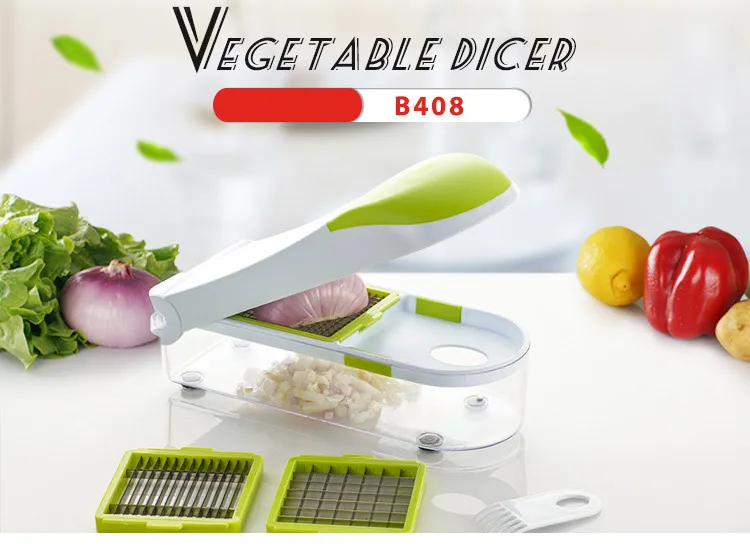 Multifunctional Carrot Potato Onion Vgetable Dicer Kitchen Manual Hand ...