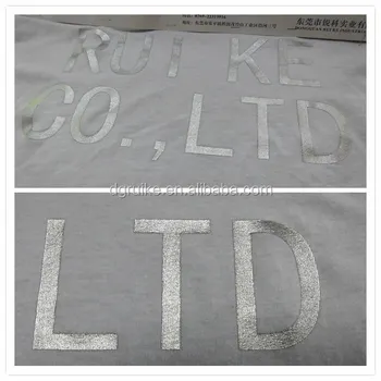 Silver Reflective Ink Silicone For Textile Garment Silk Screen Printing ...