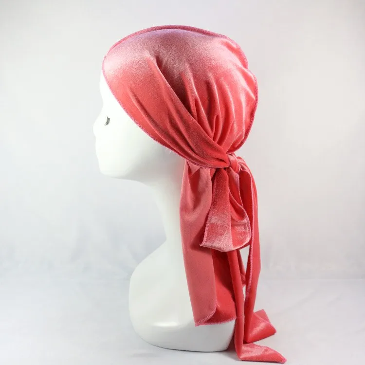 Hzm-18113 Custom Velvet Durag Multi Color For Your Choice Long Tail ...