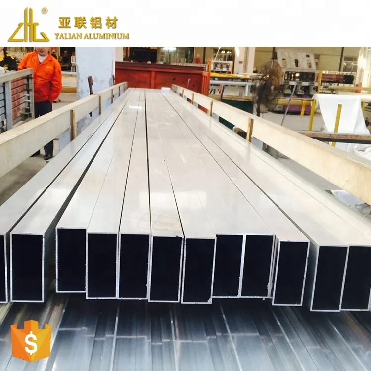 Aluminium 6063 T5 Tube Mill Finished Profile,2mm Thickness Aluminium ...