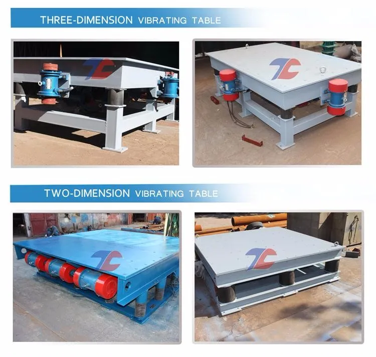 Professional Manufacturer Vibrating Table Price For Concrete Moulds ...