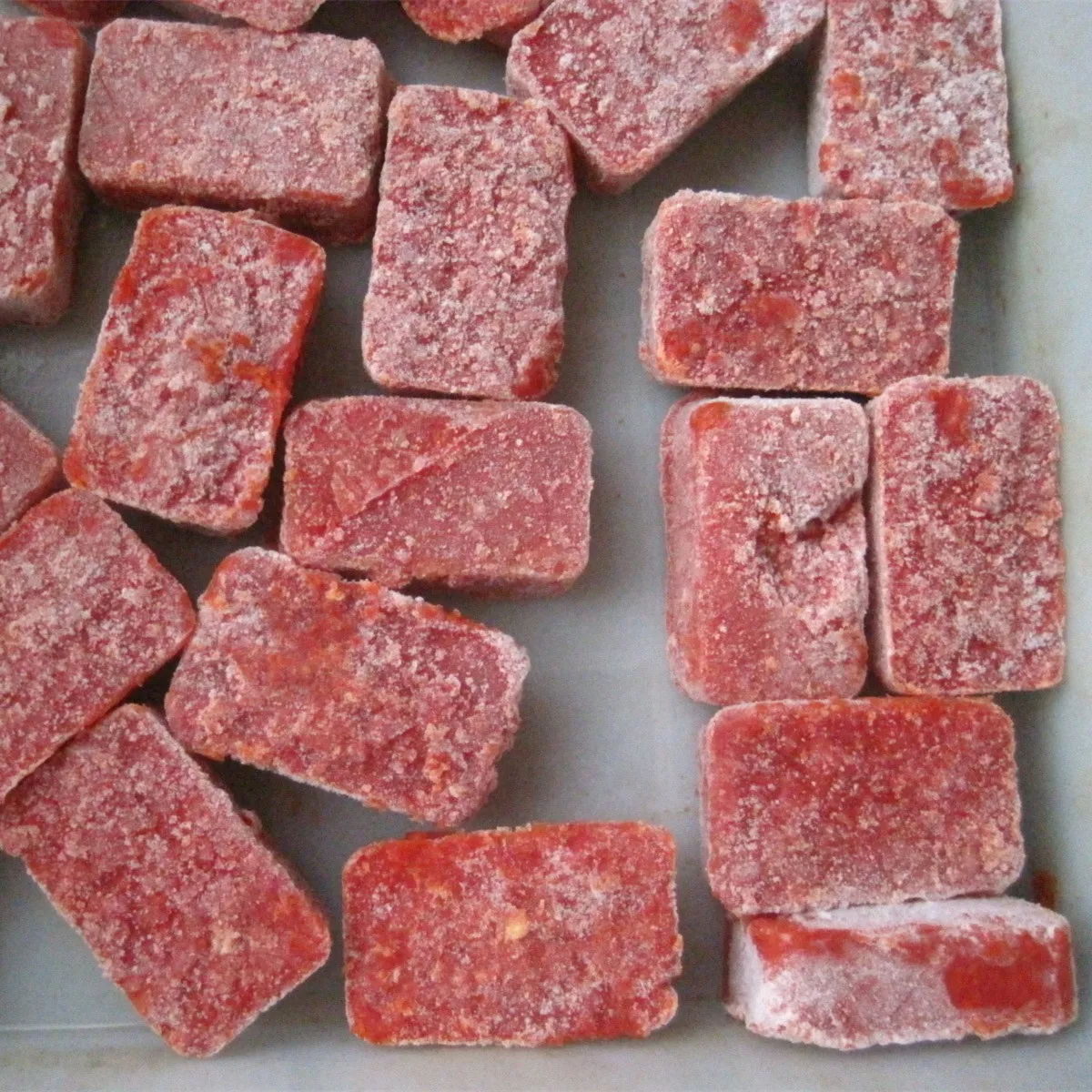 Iqf Hot Pepper Red Frozen Chilli Puree - Buy Frozen Chilli Puree,Frozen ...