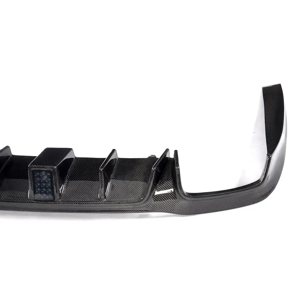 Carbon Fiber W213 Rear Diffuser Lip For Mercedes Benz E43 E63 Amg E350 ...