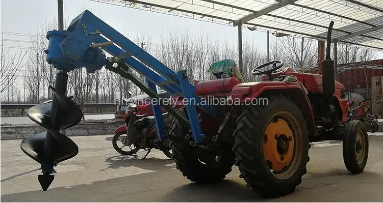 Tree Planting Digging Machines Spiral Post Hole Digger - Buy Spiral ...