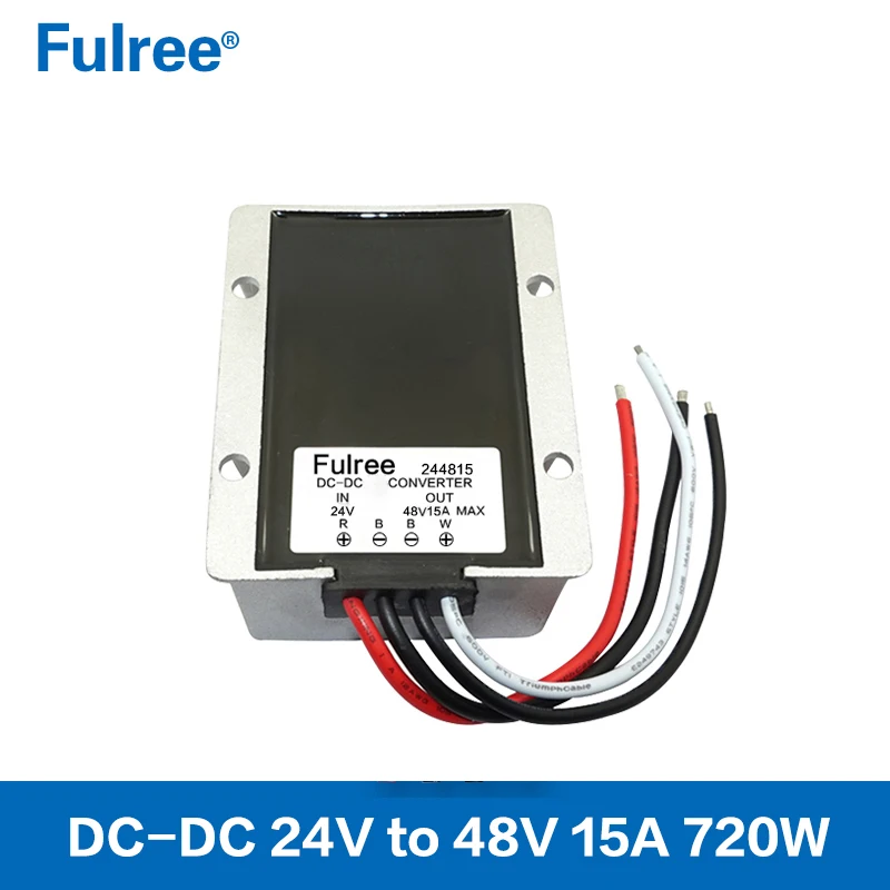 DC-DC Step-up Converter Input DC 24V ( 18-35V )to Output DC 48V 10A ...