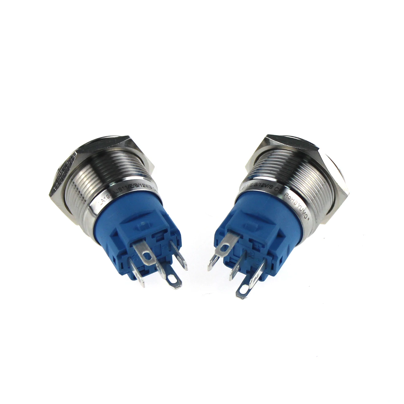 LA19-AJS 19mm Metal Push Button - Smart Key System for Elevators