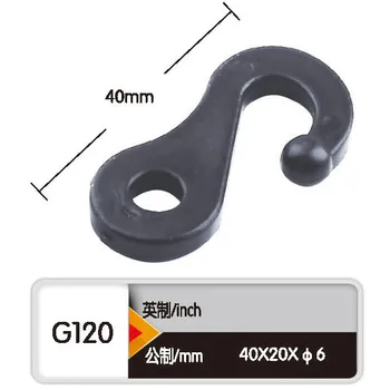 High Quality S Shaped Tent Hooks Plastic Hook For Camping Tent - Buy ...