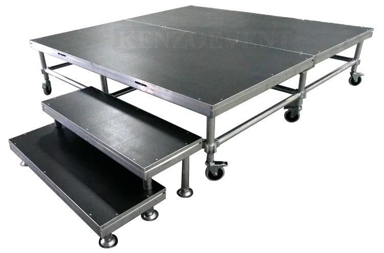 Stage on Wheels - Portable Aluminum Flooring Solutions