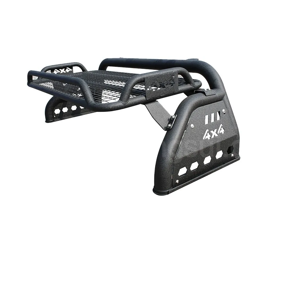 Pick Up 4x4 Sport Roll Bar With Roof Rack For Trucks Hilux Vigo Revo ...