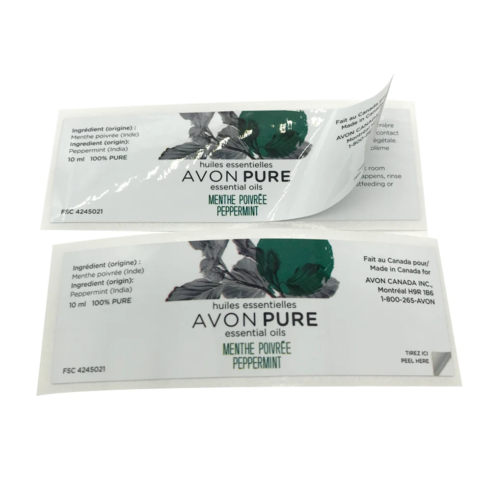 Customized Double Side Printing Label Double Layer Label Stickers - Buy ...