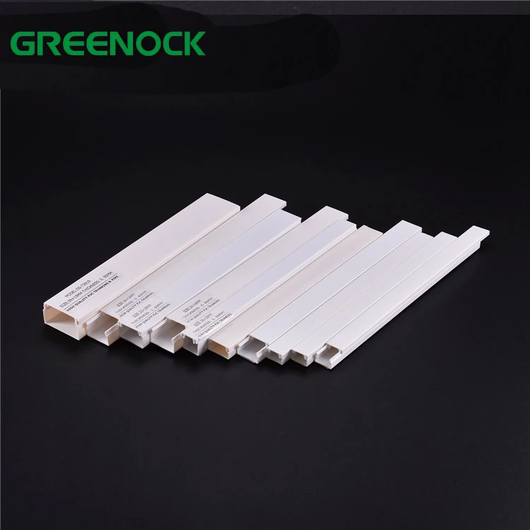 Songsu Rectangular Channels Pvc Wire Duct 200x100/skirting Board ...