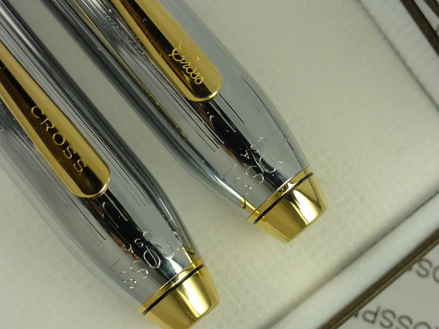 Vintage Cross Century Fountain Pen 10K Gold Filled Barrel And 14K Solid Vintage Cross Century Fountain Pen 10K Gold Filled Barrel And 14K Solid