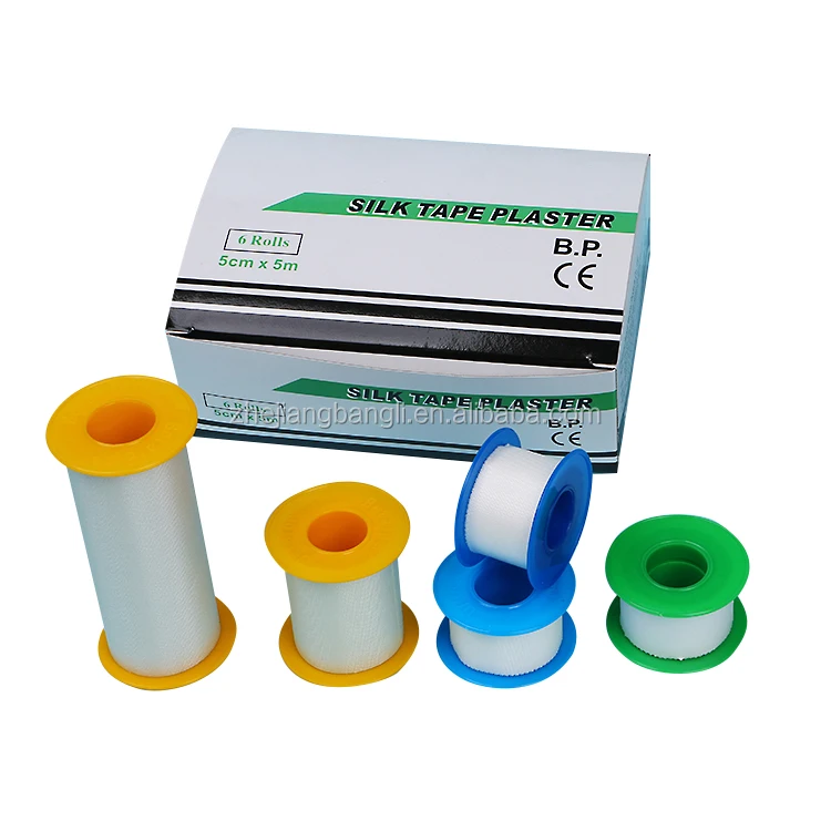 Hospital Pack Strong Adhesive Medical Silk Plaster - Buy Medical Silk ...