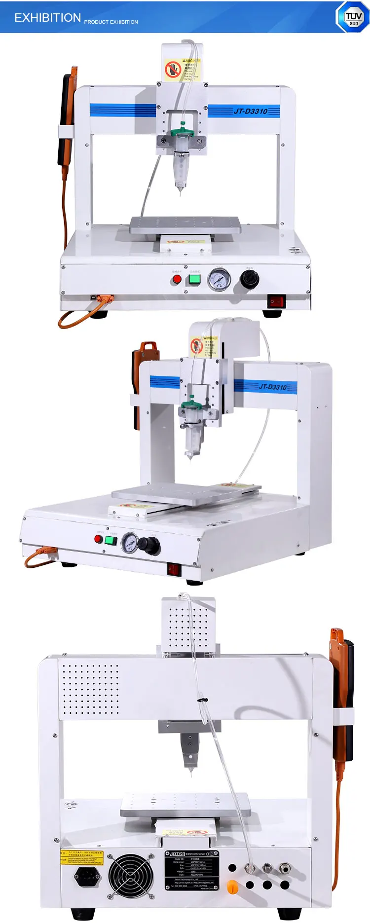 Automated Benchtop Robotic Dispenser Epoxy Resin Uv Glue Doming Machine ...