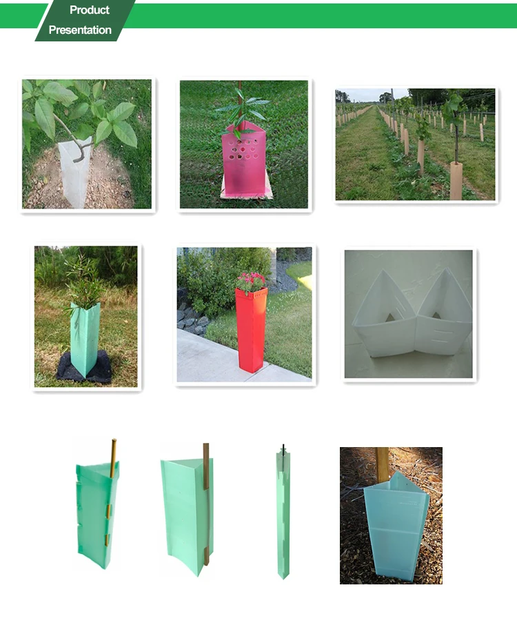 Corrugated Plastic Tree Guards - Durable & Customizable