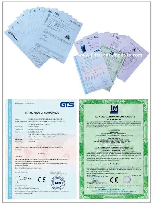 Smc 복합 통신 손 구멍유리 섬유 강화 플라스틱 맨홀 커버클로버 구멍 천공 플레이트