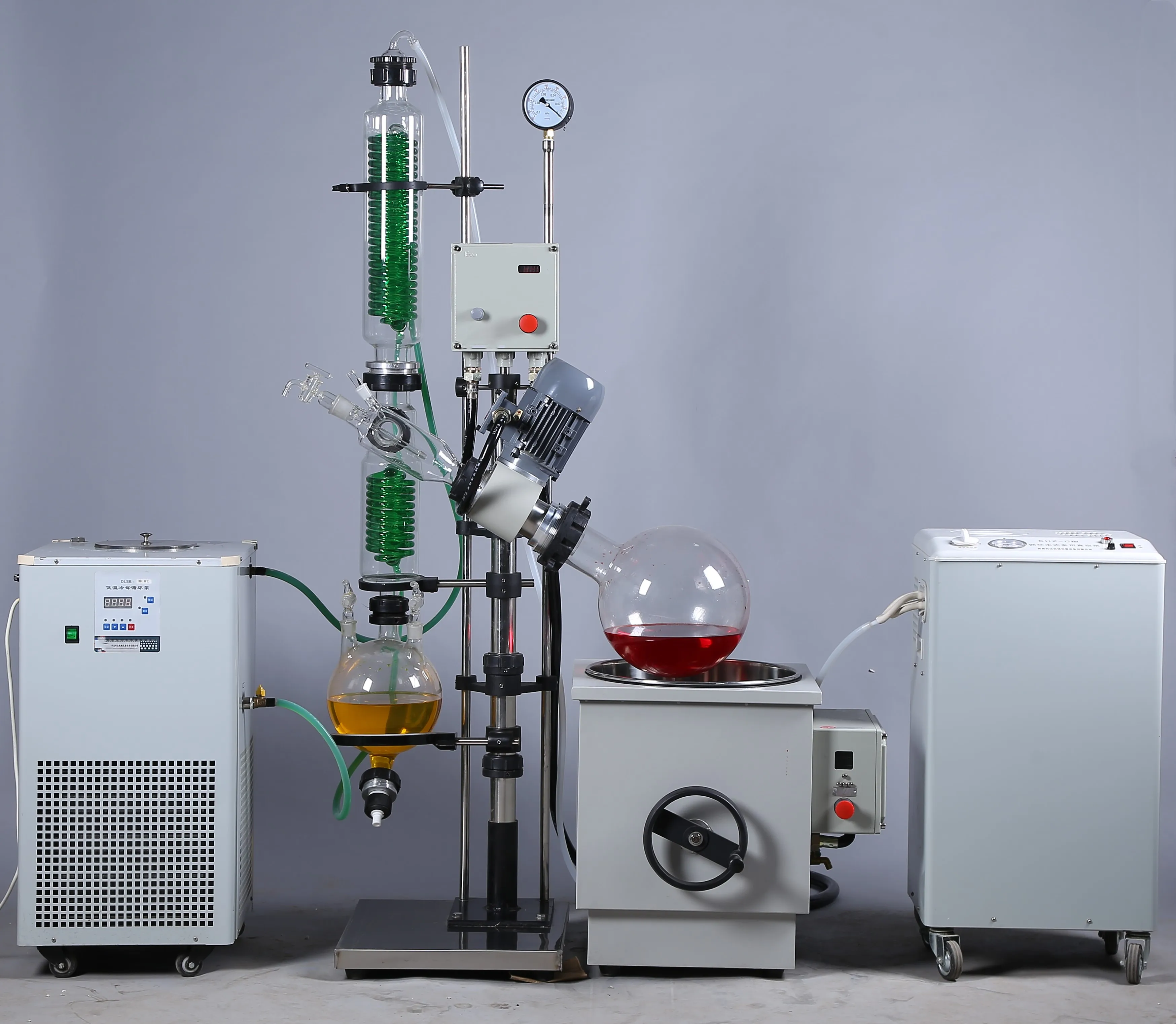 Lab Distilasi Fraksional Vacuum Evaporator Peralatan - Buy Lab Pecahan ...