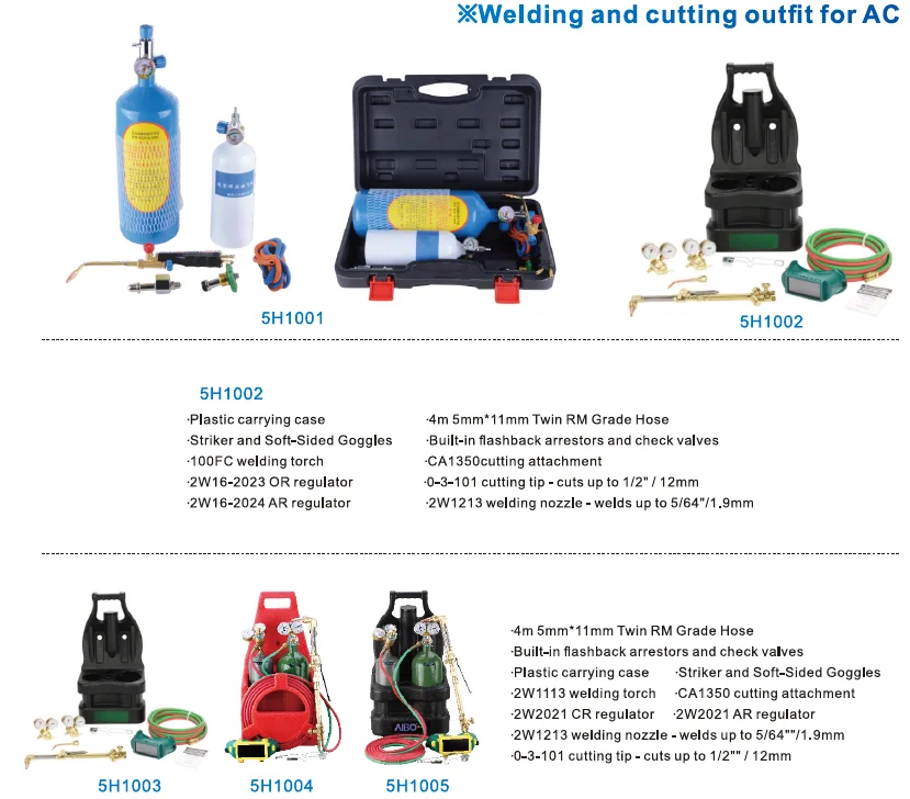 Portable Gas Welding Kit - Versatile Cutting Solutions