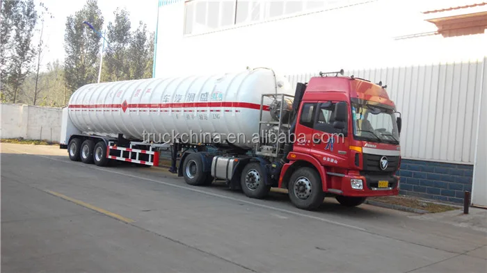CO2 Transport Truck - CNG Trailer for Sale - 27.3m3 Tank