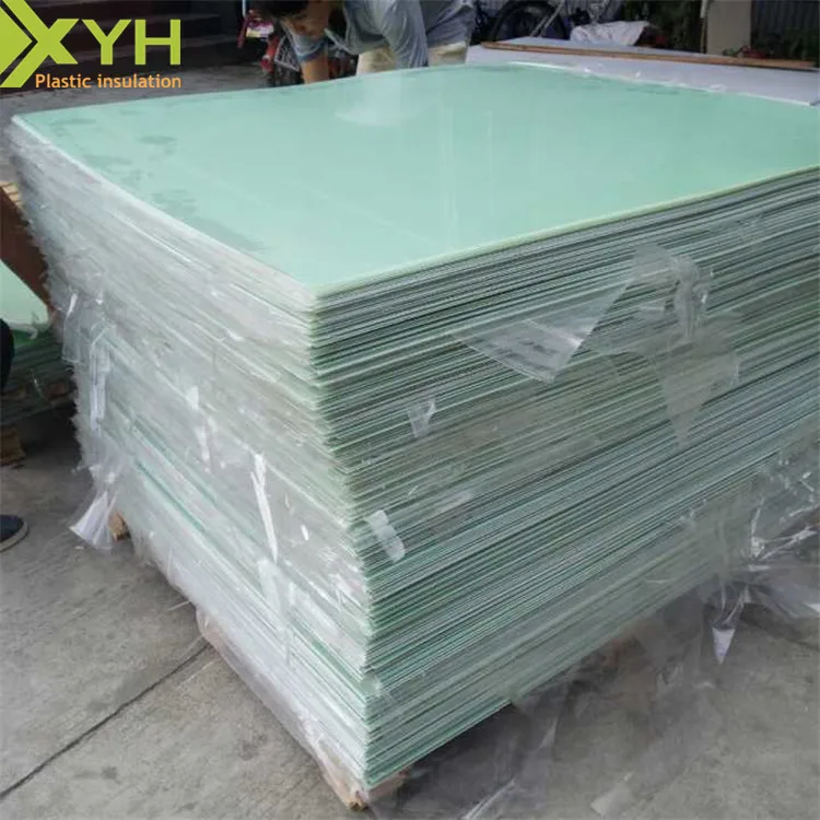 Insulating Plastic Laminated G10 Board / FR4 Fiberglass Sheet