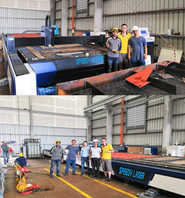 High Speed Exchange Table Double Layers Stainless Steel Laser Cutting ...