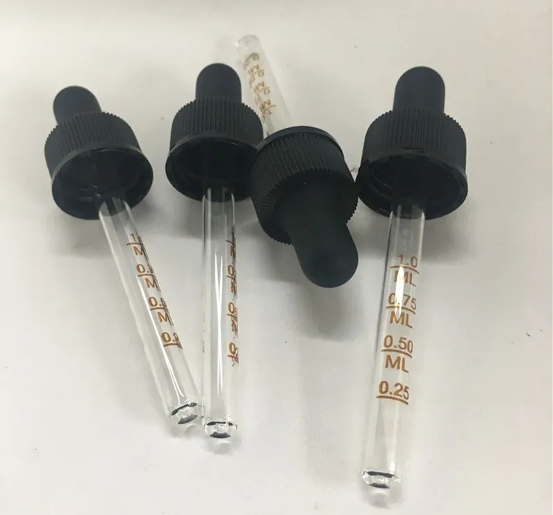 1oz 20-410 Black Cap And Glass Dropper,Blunt Tip - Buy Glass Pipette ...