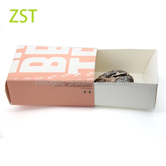 Customized Print Waffle Stick Box,Greaseproof Waffles And Topping Paper ...