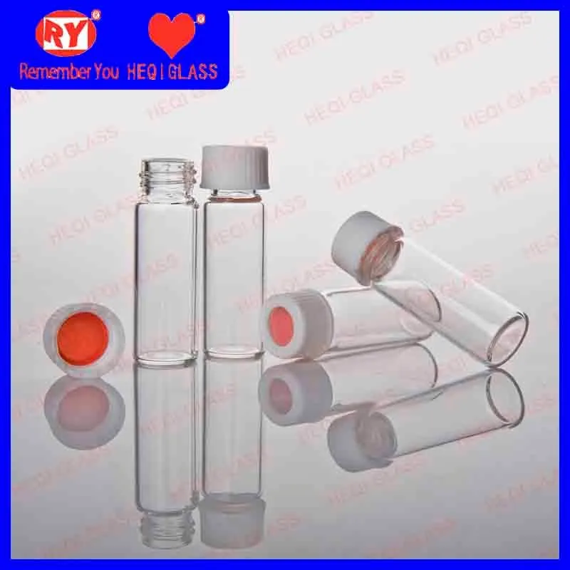 High Quality Lab Glassware - Clear & Brown Sample Vials