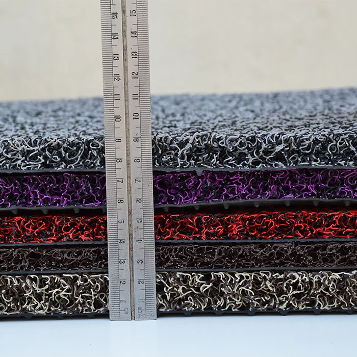 Eco-friendly Non-Slip PVC Coil Mat - Durable & Stylish